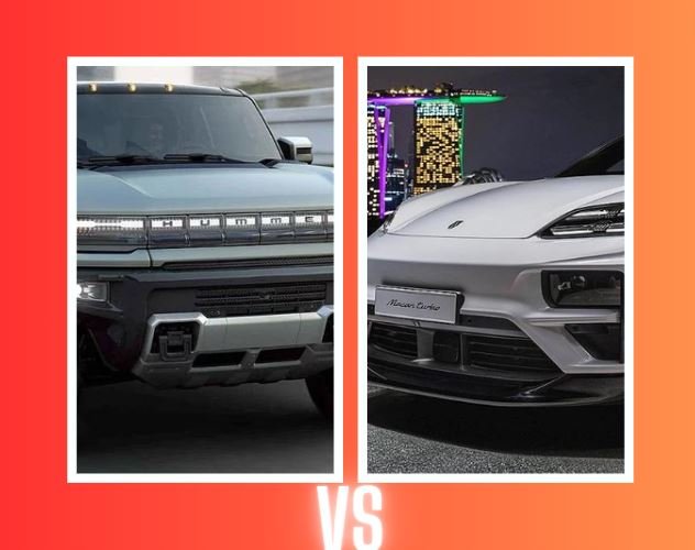 GMC Hummer EV SUV vs Porsche Macan Comparison
