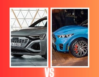 Audi Q8 e-tron vs Ford Mustang Mach-E GT