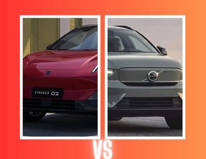 Lynk & Co 02 vs Volvo EX40 Range, Charging, Price Comparison