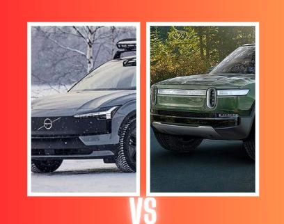 Volvo EX30 Cross Country vs Rivian R1S Range, Charging, Price Comparison