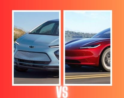 Chevrolet Bolt EV vs Tesla Model 3